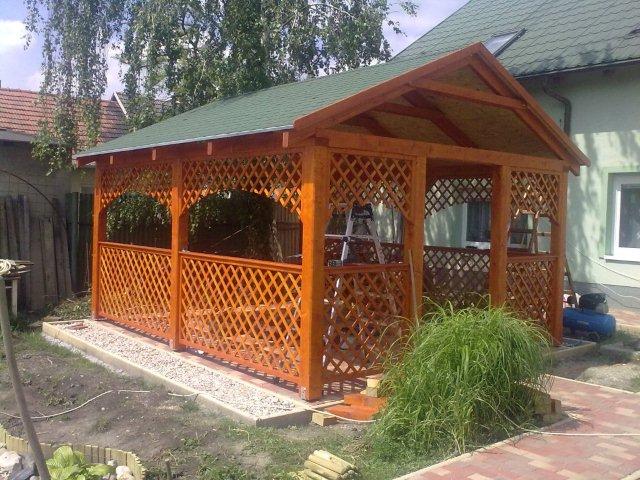 www.woodtop.sk » Galéria altánkov a pergol